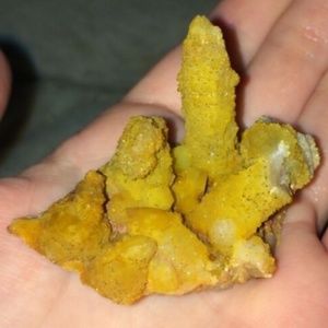 Accents | Yellow Spirit Quartz Cactus Quartz Cute Crystal | Poshmark